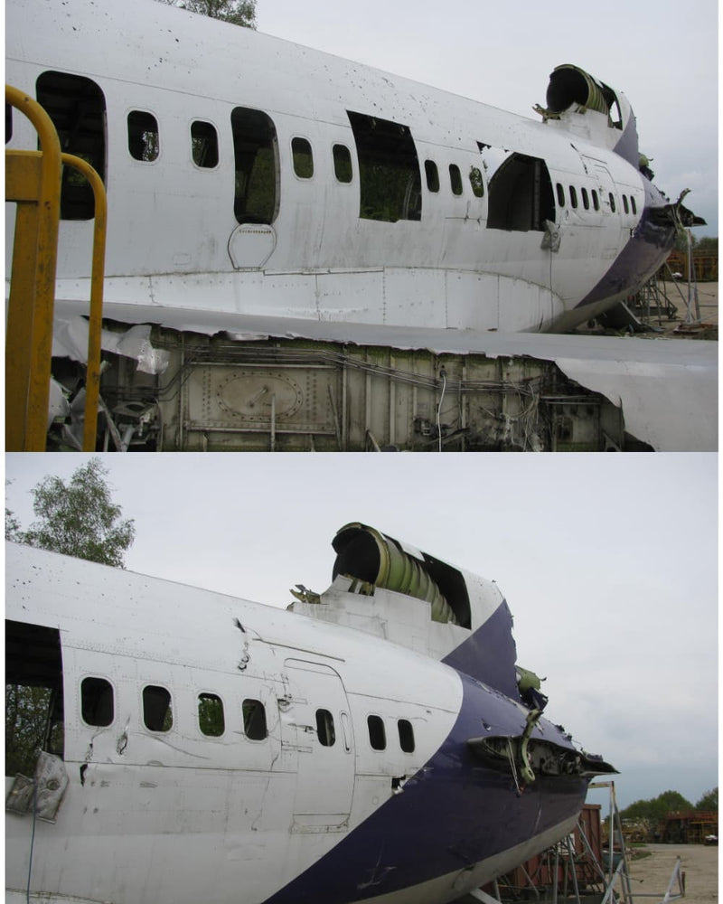 Genuine Boeing B727 - Fedex - Purple - Aircraft Skin Keychain made in ...