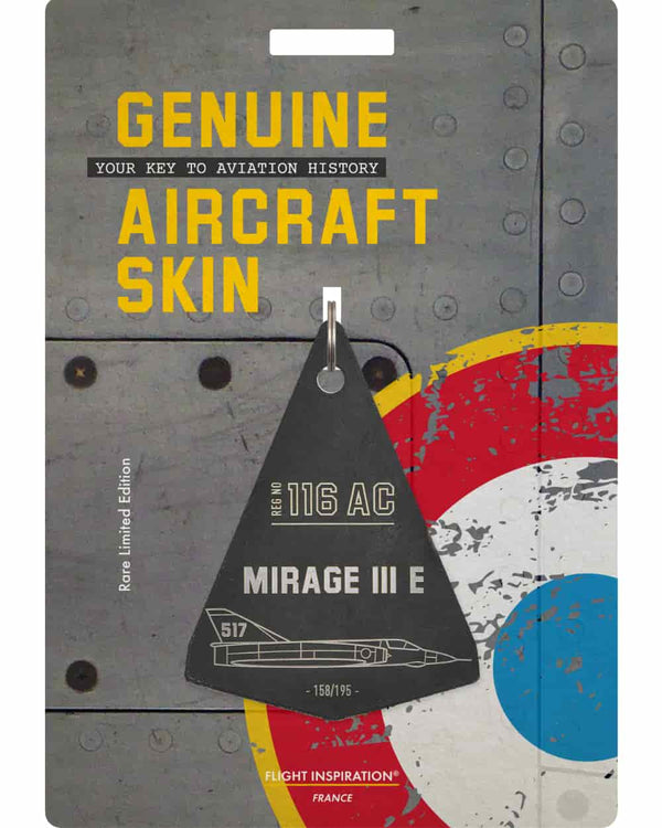 Mirage III Aircraft Skin Keychain - Apollo series - Created in France ...